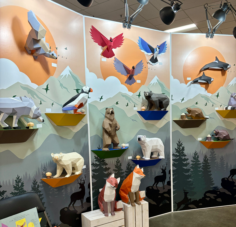 POLY PAPER CRAFT - Home of the original 3D Low Poly Papercraft Kits